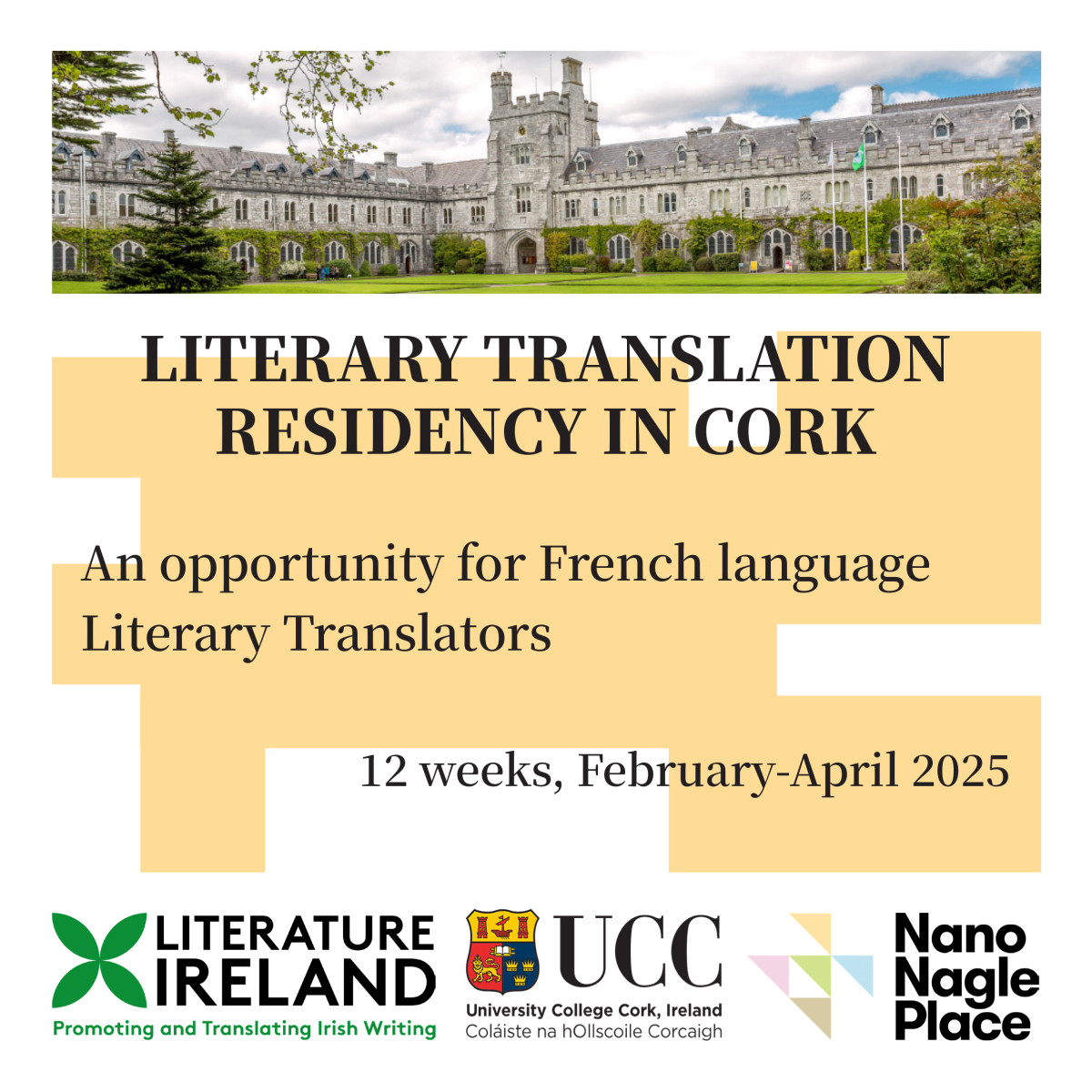 Literature Ireland | French Literary Translation Residency in Cork